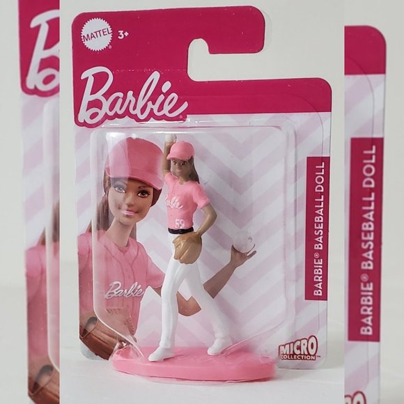 Mattel | Toys | Matell Barbie Sport Doll Baseball Player Micro ...